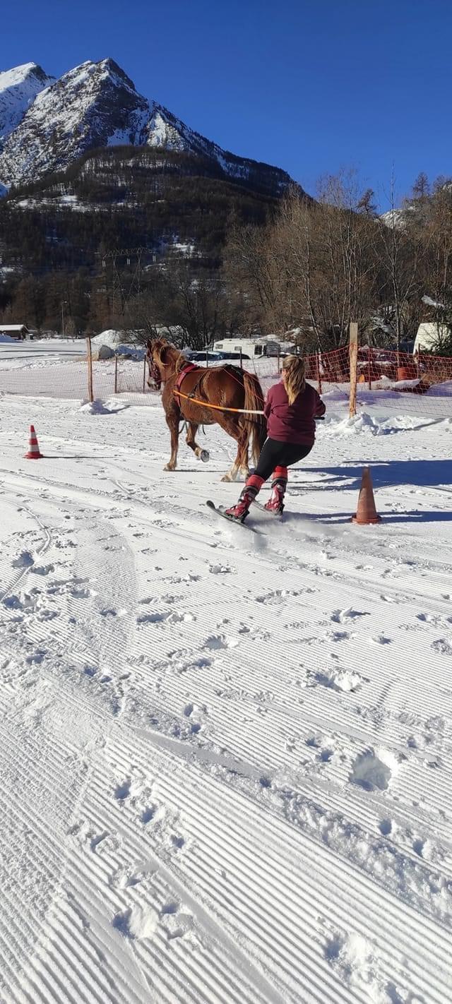 Equitation-Ski Joering | Serre Chevalier Vallée Briançon