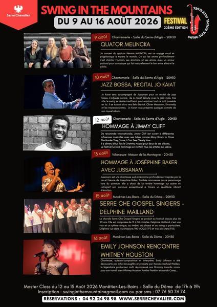 Festival Swing in the Mountains - Concert de Jussanam